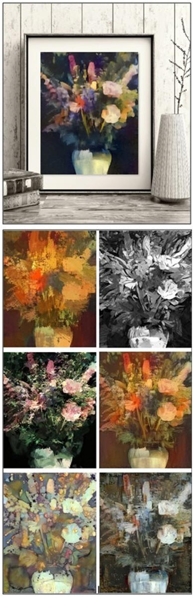 Free Wall Art Prints: Christine's Flowers